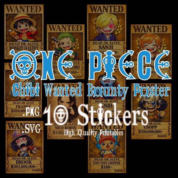 Luffy Bounty Poster - Etsy