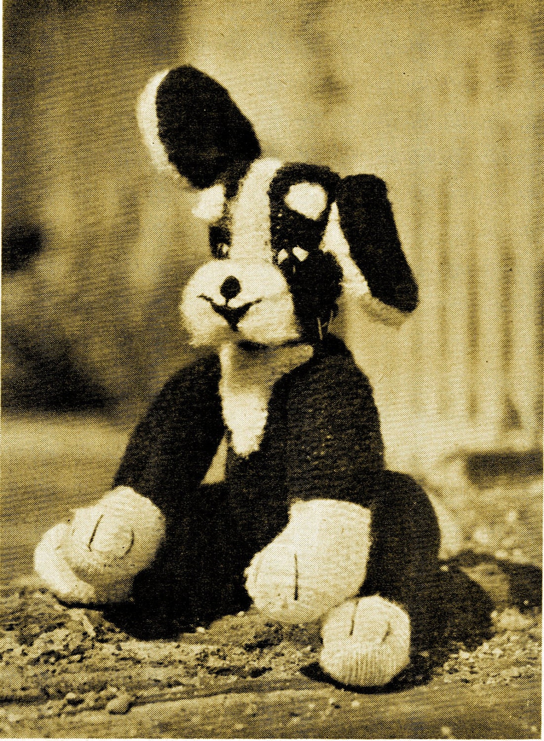 1950s Floppy Ear Puppy Dog Stuffed Animal Knit Pattern PDF 1100 - Etsy