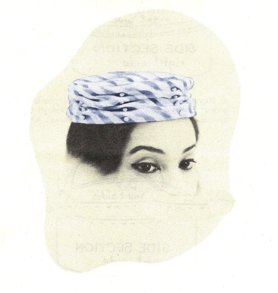 1960s Pill Box Hat With Pearl Button Accents - Sewing Pattern PDF 0501 ...