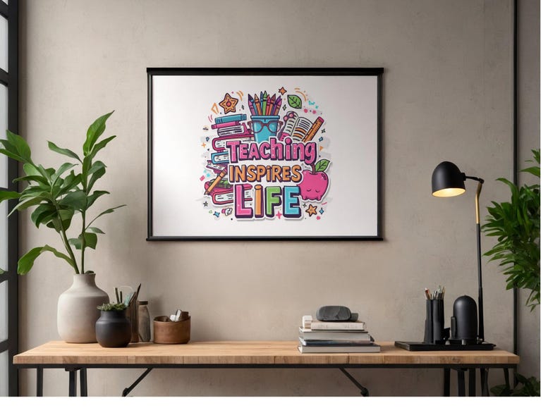 Teaching Inspires Life PNG, Appreciation , Sublimation , Teacher Shirt ...
