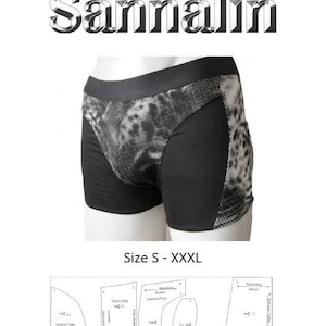 Patroon/mannen Boxer/ Pattern Men Boxer PATR01 - Etsy