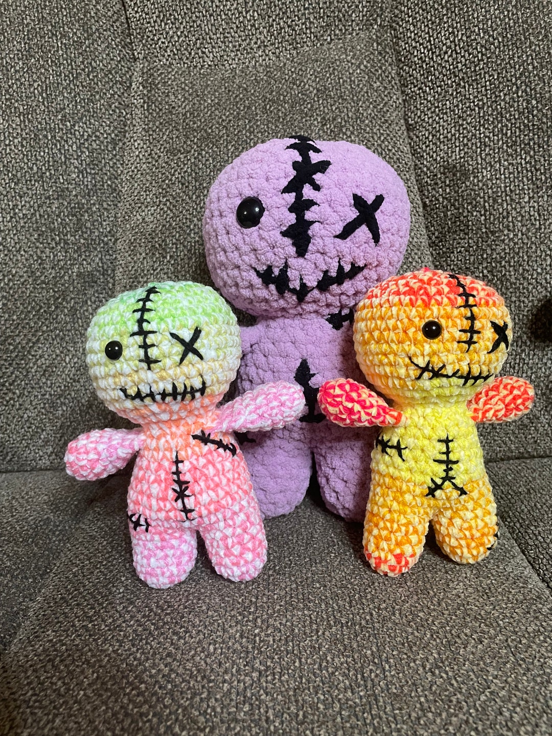 No Sew Voodoo Doll Crochet Pattern, Voo Doo Doll Amigurumi Pattern, No ...