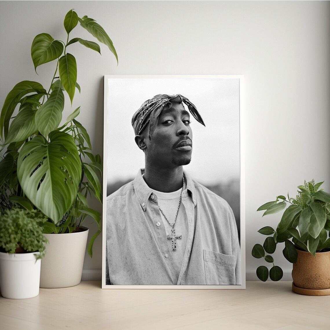 Tupac Shakur 2pac Album Poster, Tupac Shakur Music Poster, 2pac Wall ...