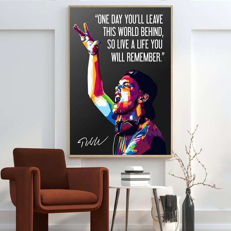Avicii Music Poster, Avicii Quotes Print, Vintage Music Poster, Album ...