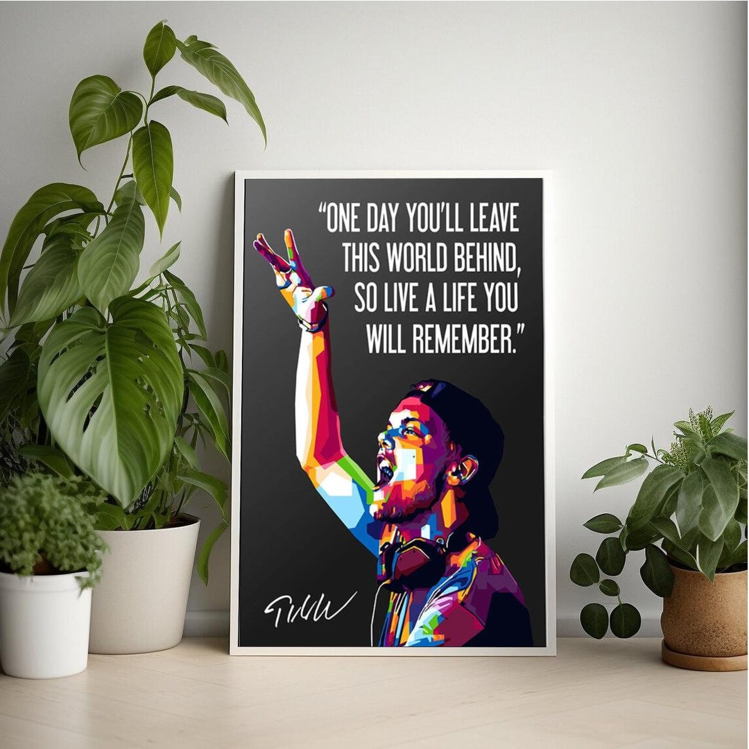 Avicii Music Poster, Avicii Quotes Print, Vintage Music Poster, Album ...
