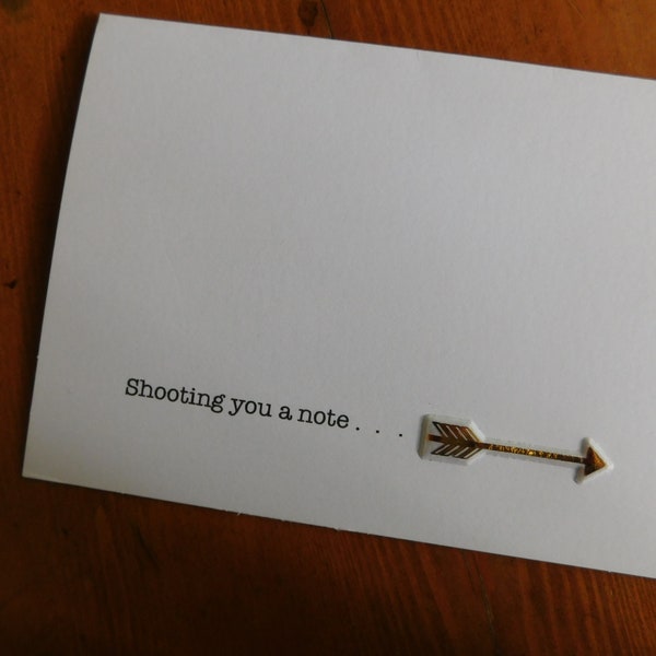 Arrow Note Cards - Etsy