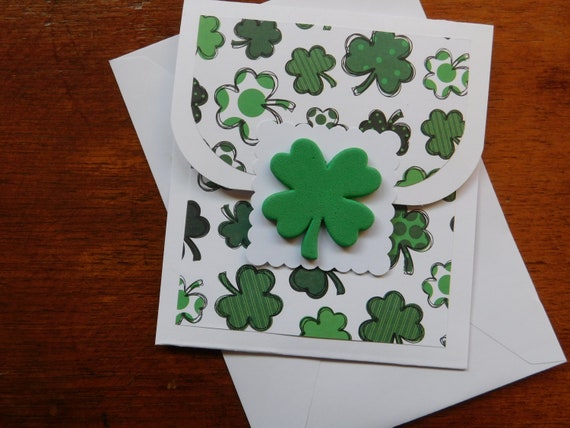 Gift Card Holder Irish Gift Card Money Irish Card Cash | Etsy