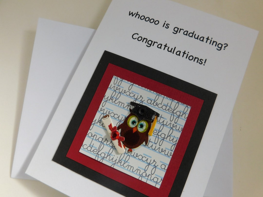 Graduation Card Elementary School Graduation Card Middle - Etsy