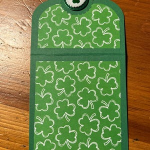 Gift Card Holder, Irish Gift Card, Money Irish Card, Cash Irish Card ...