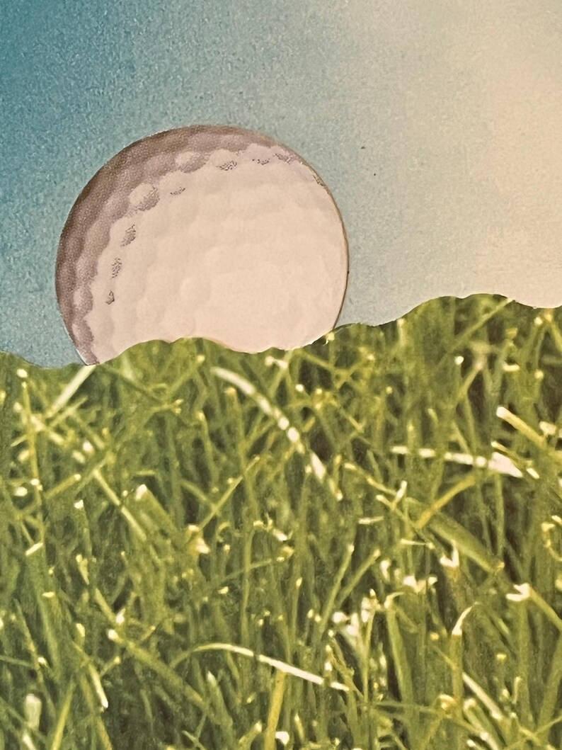 3D Golf Card: Funny Birthday Card for Golfer - Etsy