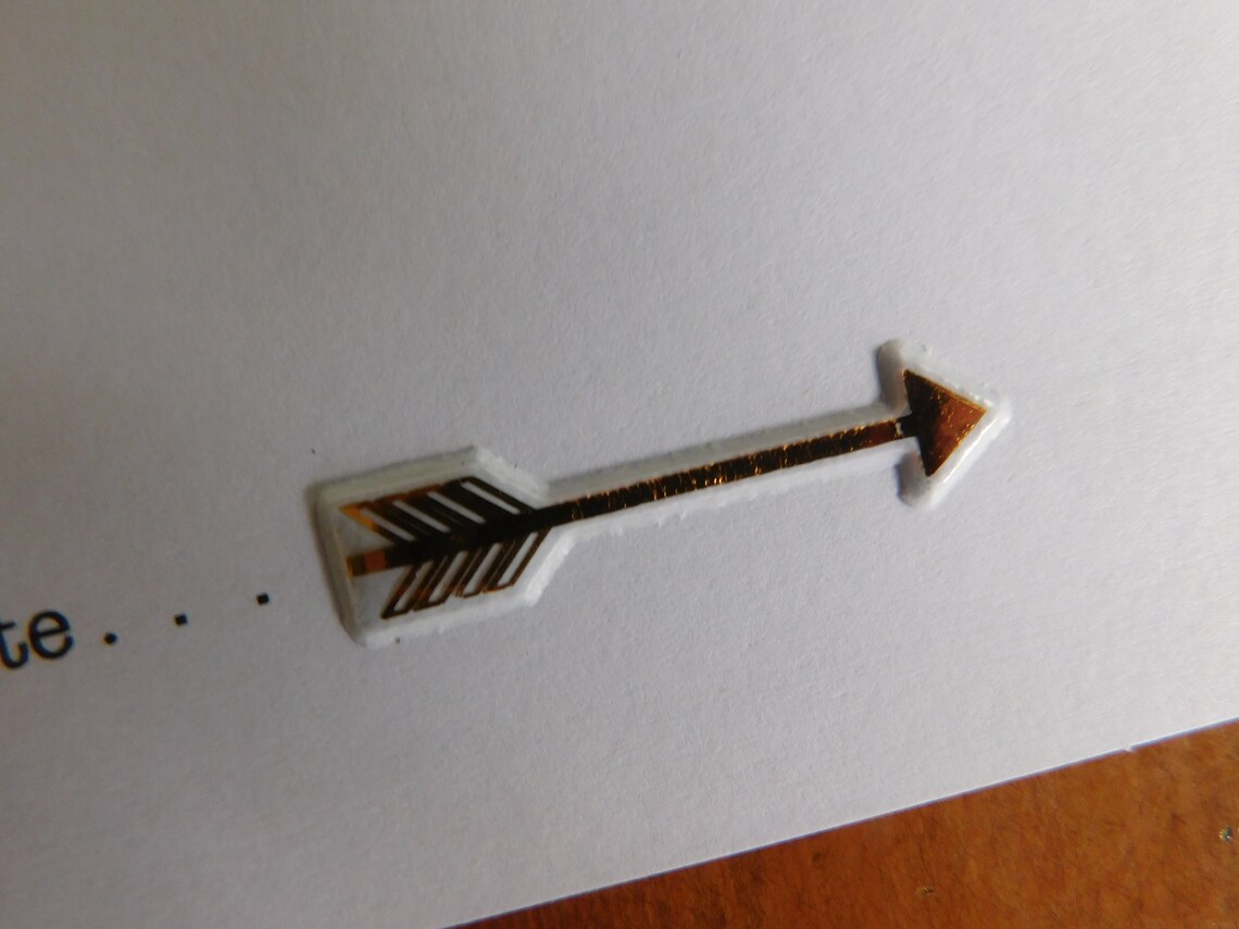 Arrow Note Cards Arrow Cards Set of 8 Arrow Cards Note Card - Etsy