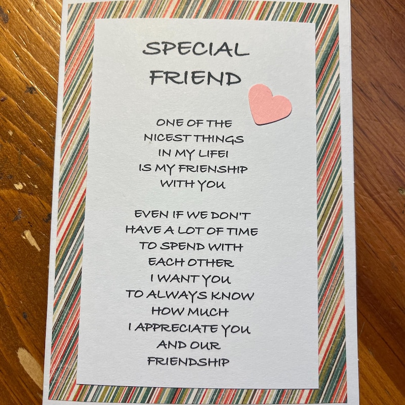 Best Friend Cards - Etsy