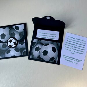 Sports Gift Card Holder: Handmade Money Card for Athletes - Etsy