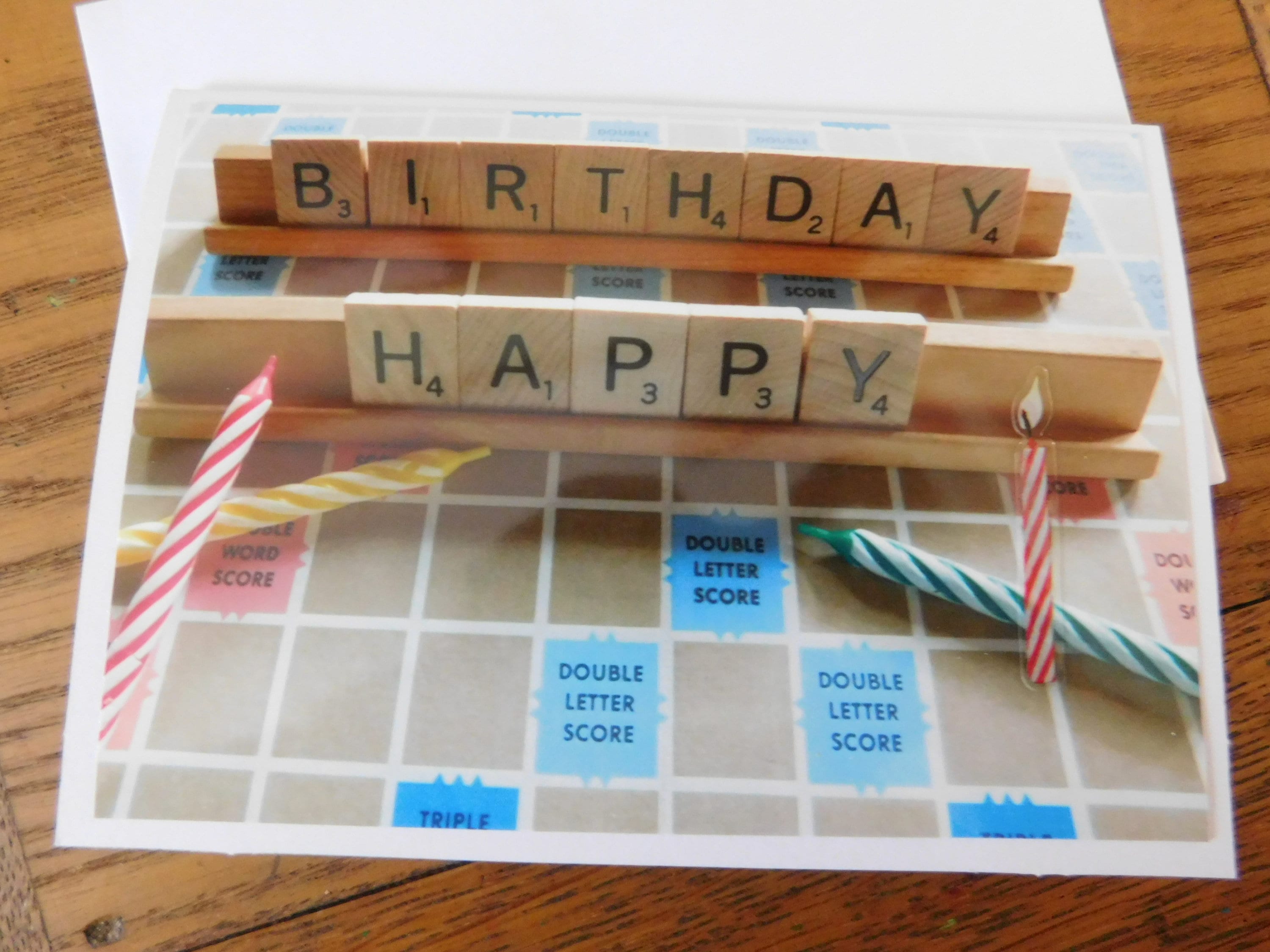 Birthday Charlene Scrabble Board