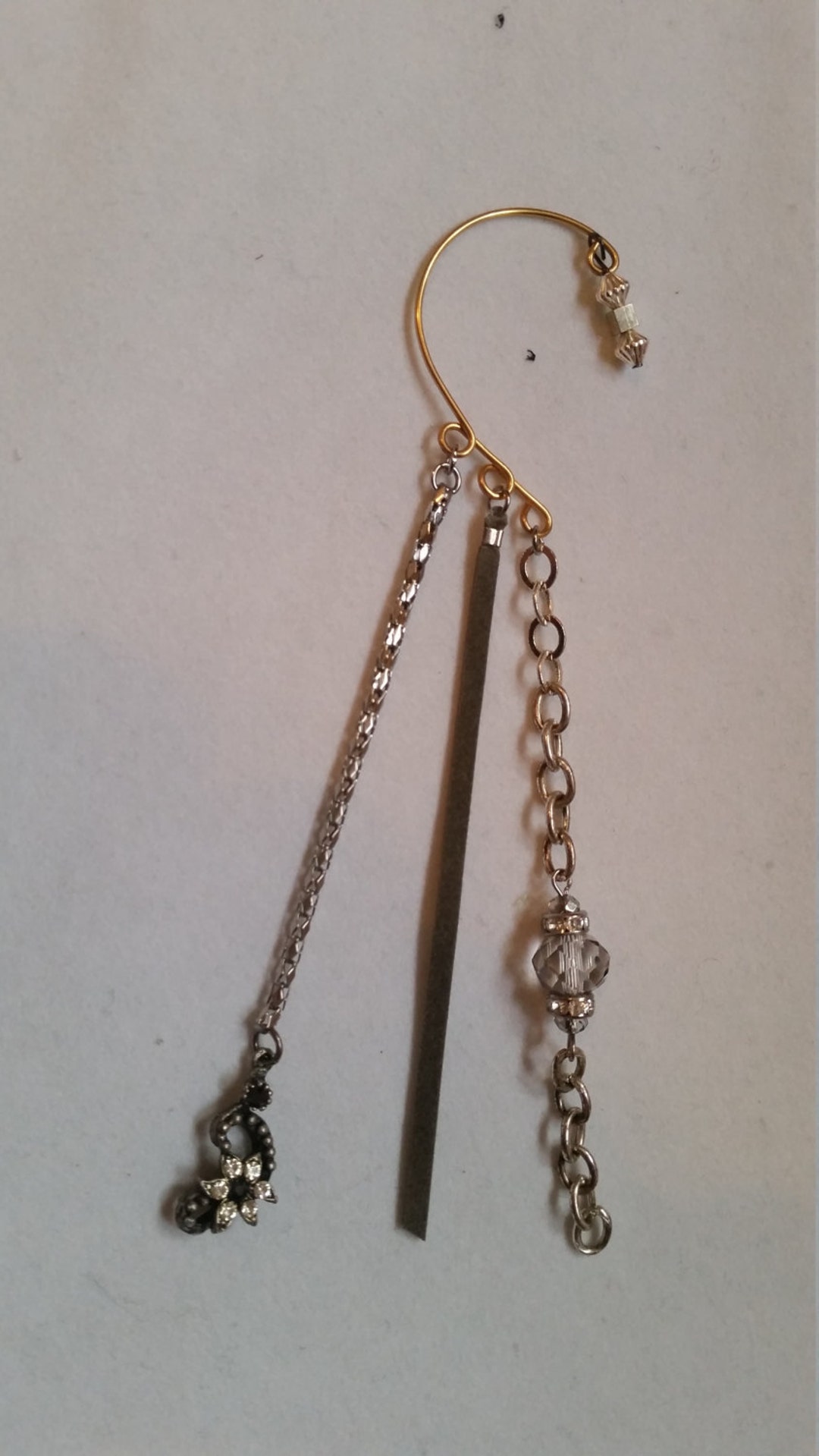 Ear Cuff/hook Silver (EC48) - Etsy