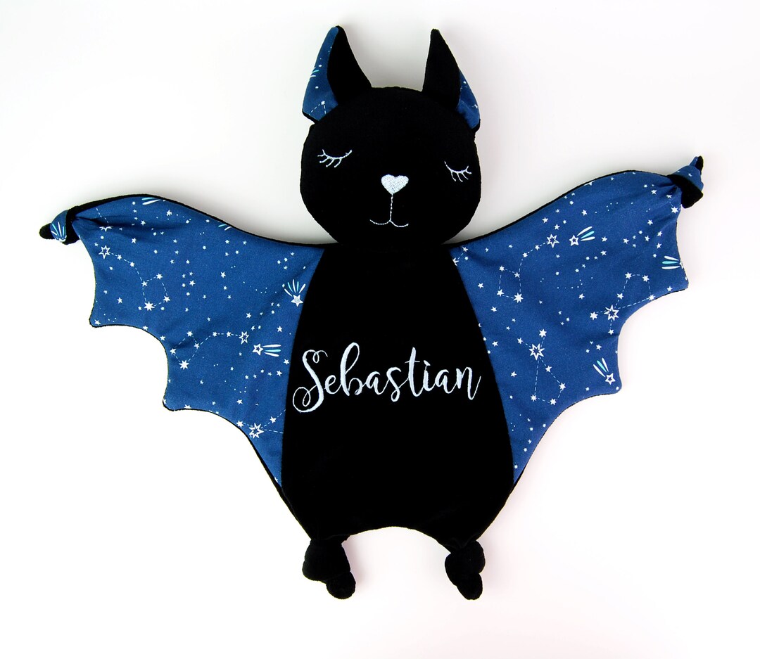 Plush Bat Baby Personalized Gift First Halloween Baby Shower - Etsy