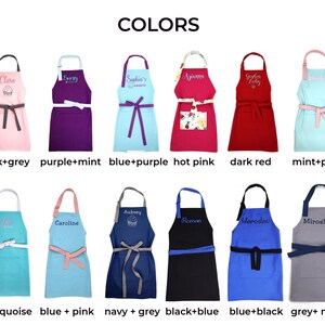 Personalize Apron and Chef Hat Set Boy Chef Party Bake Gift Kids Girl ...