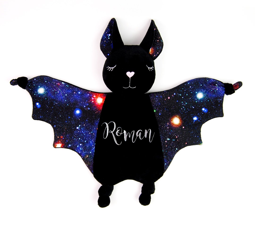 Baby Bat Security Blanket Personalized Baby Blanket Bat Plush Toddler ...