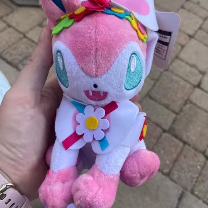 Kawaii Sylveon Plush - Etsy