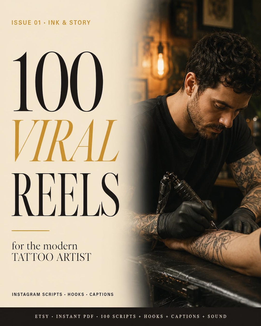 100 Viral Reel Ideas & Scripts for Tattoo Artists | Tattoo Studio ...
