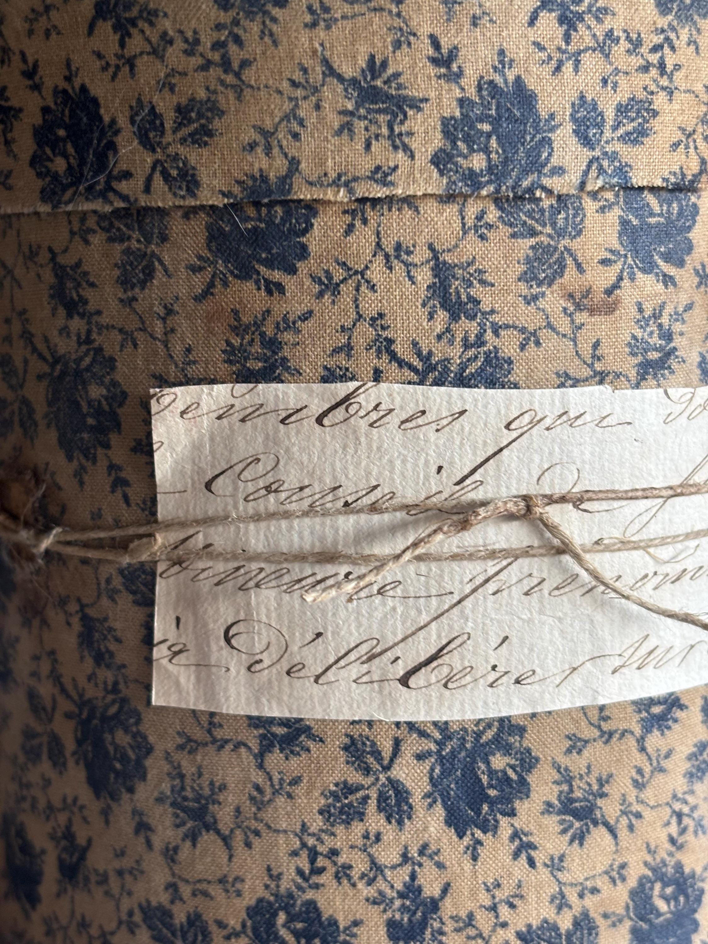 Primitive Grungy Distressed Fabric Covered Paper Mache Boxes ...