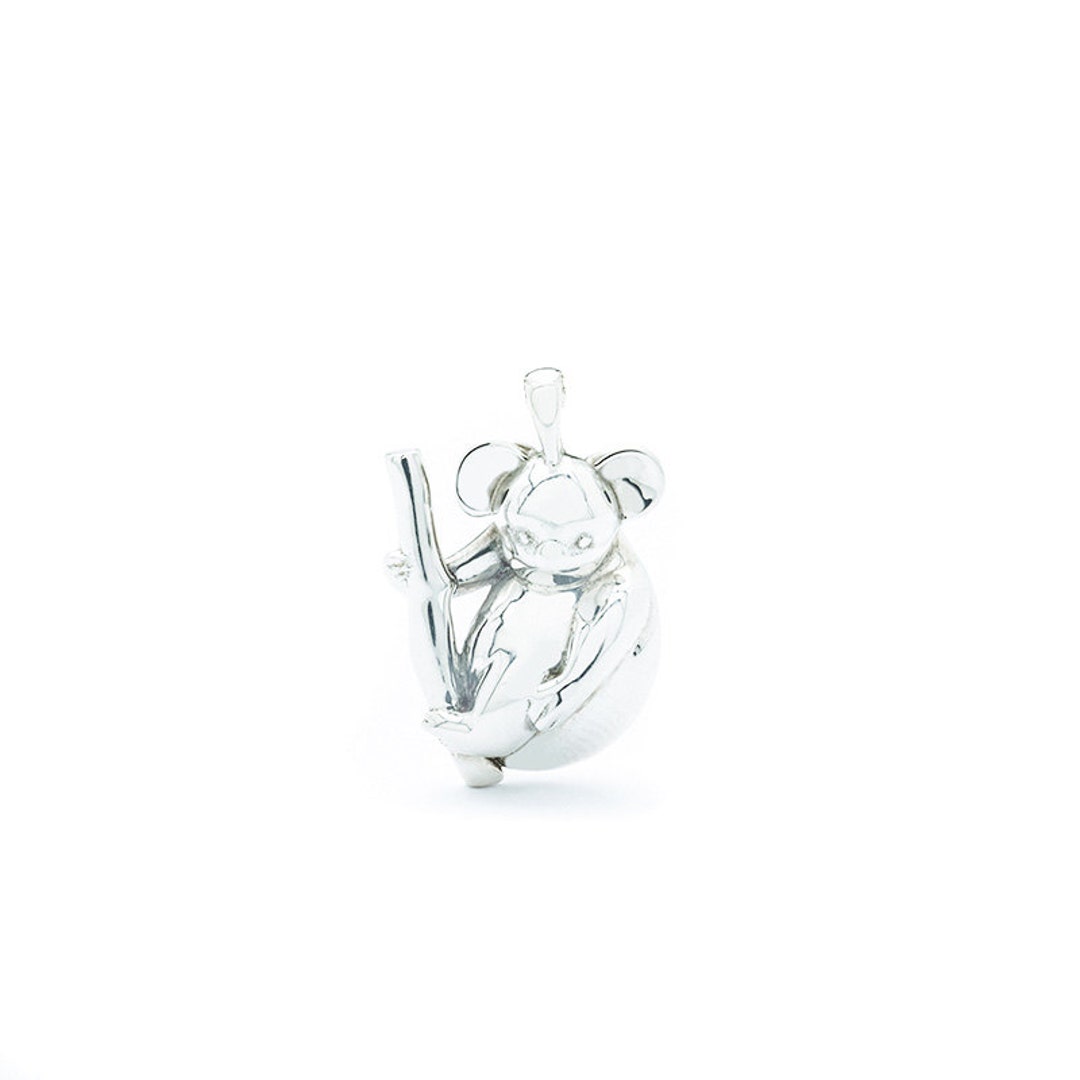 Koala Pendant Cutest Little Sterling Silver Koala - Etsy Ireland