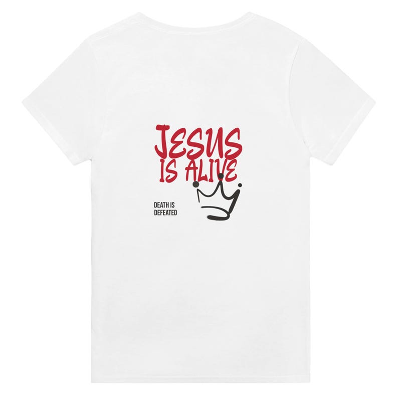 Jesus is Alive T-shirt | Christian Faith Apparel | Unisex Cotton ...