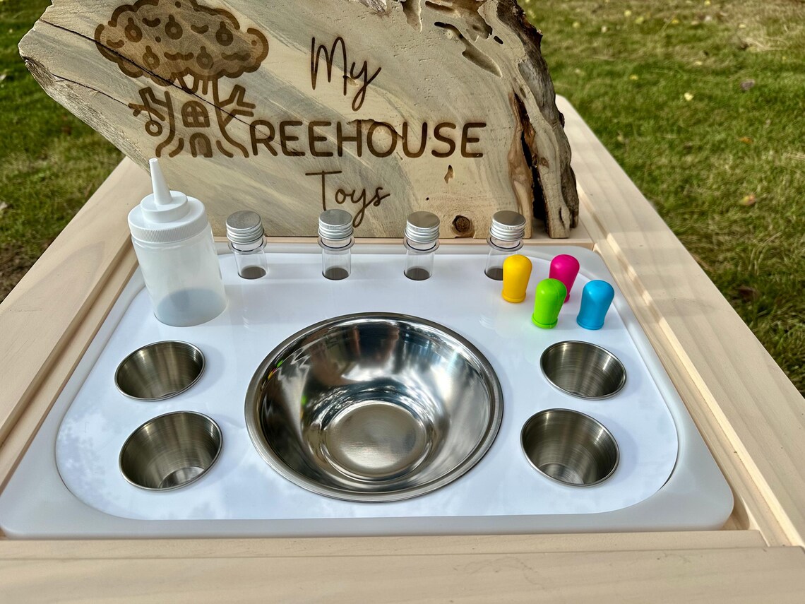 The Big Potion Lab Flisat SMART FIT Table Insert | Sensory Bin Science ...
