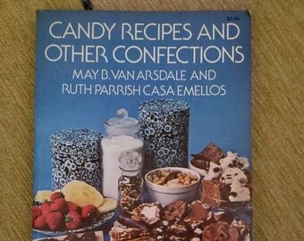 Vintage Candy Cookbook - Etsy