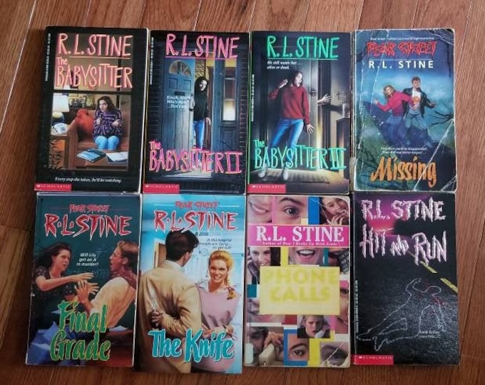 Vintage R.L. Stine Books You Choose - Etsy