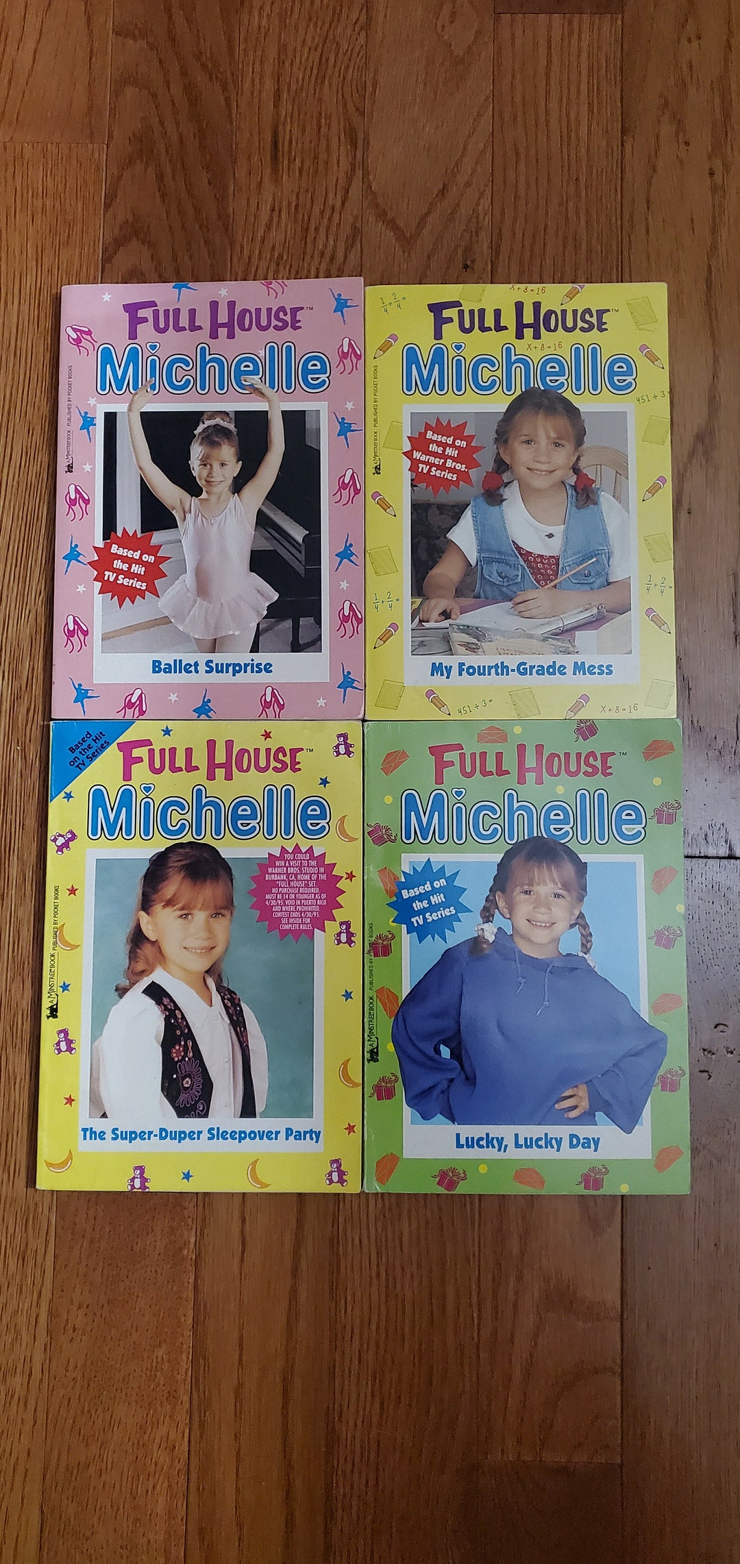 4 Vintage Full House Books Michelle 1995 1996 - Etsy
