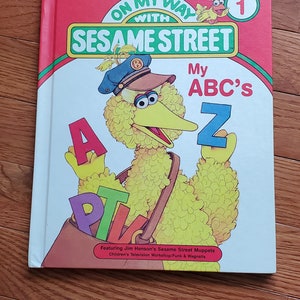 Sesame Street ABC Book 1989 - Etsy