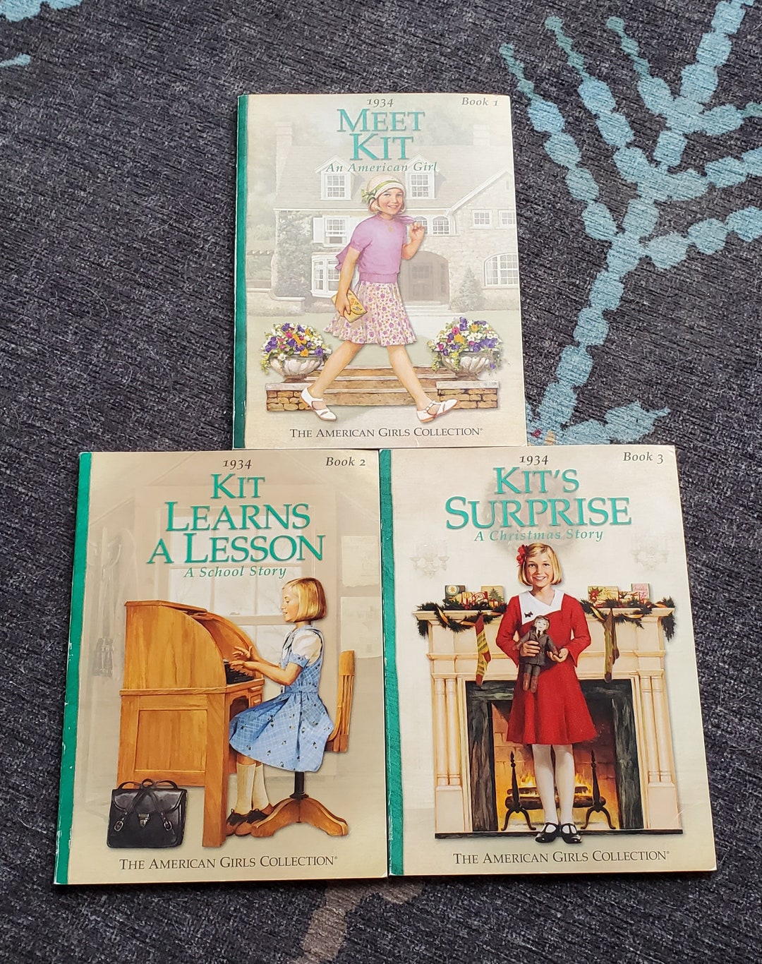 Vintage American Girl Kit Books Set of 3 - Etsy