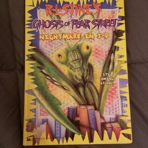 Vintage RL Stine Goosebumps Horrorland Ghosts of Fear Street Twistaplot ...