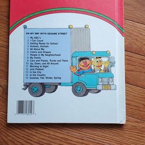 Sesame Street ABC Book 1989 - Etsy