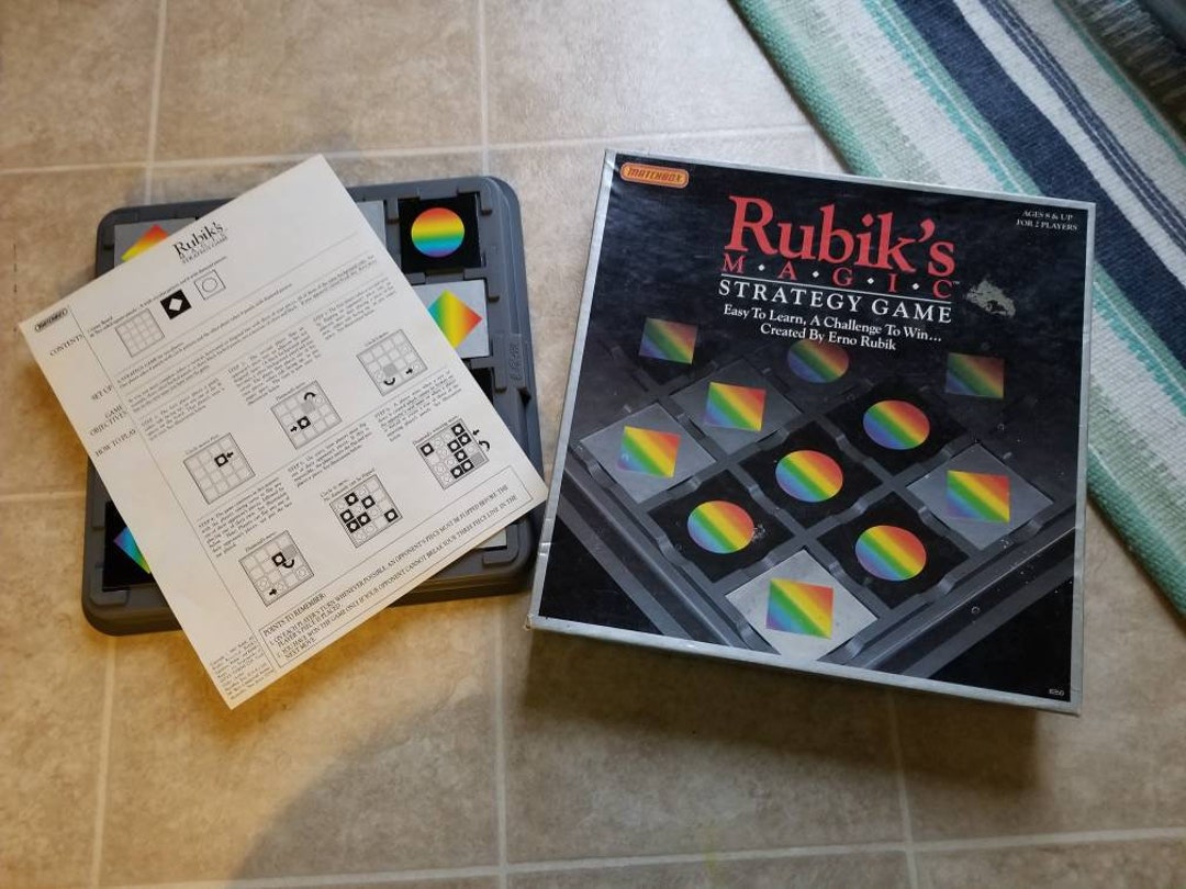 Vintage Rubik's Magic Strategy Game 1987 - Etsy