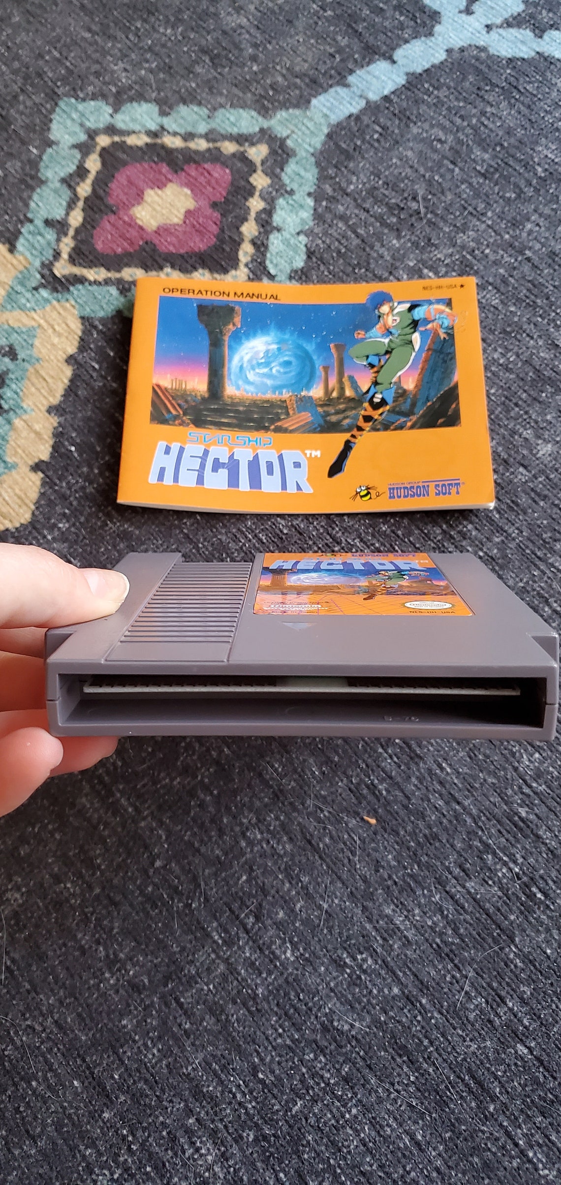 Vintage Nintendo Game Starship Hector 1980s - Etsy