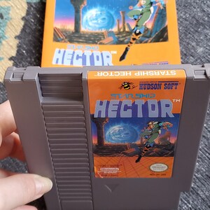 Vintage Nintendo Game Starship Hector 1980s - Etsy