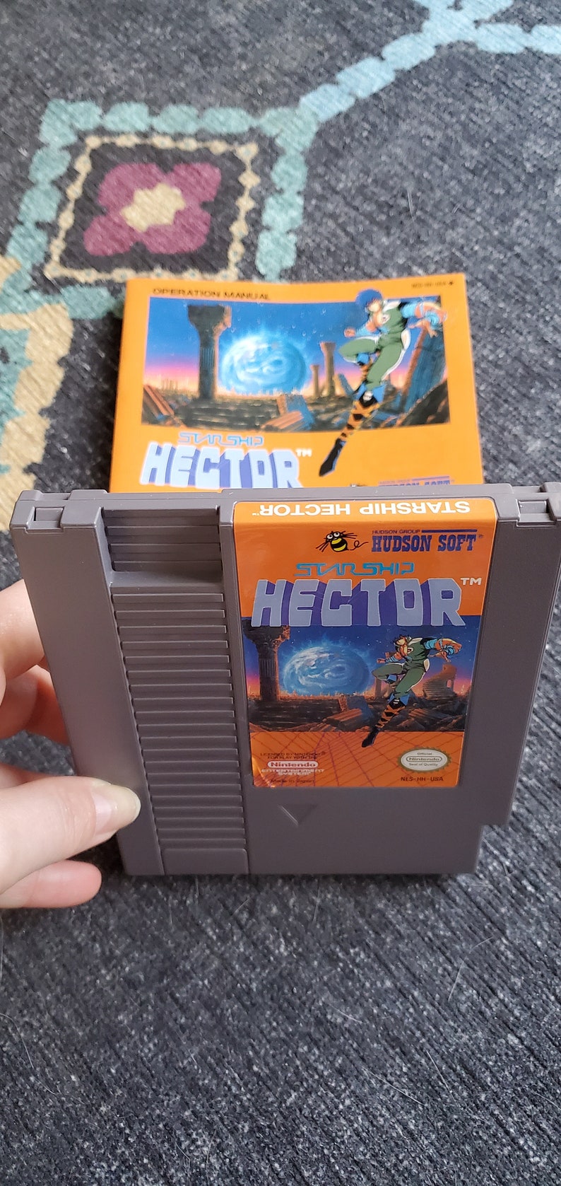 Vintage Nintendo Game Starship Hector 1980s - Etsy