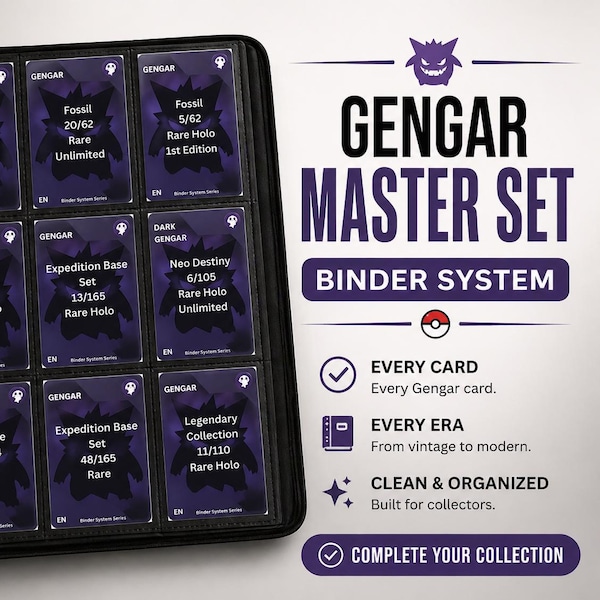 Gengar Setup - Etsy
