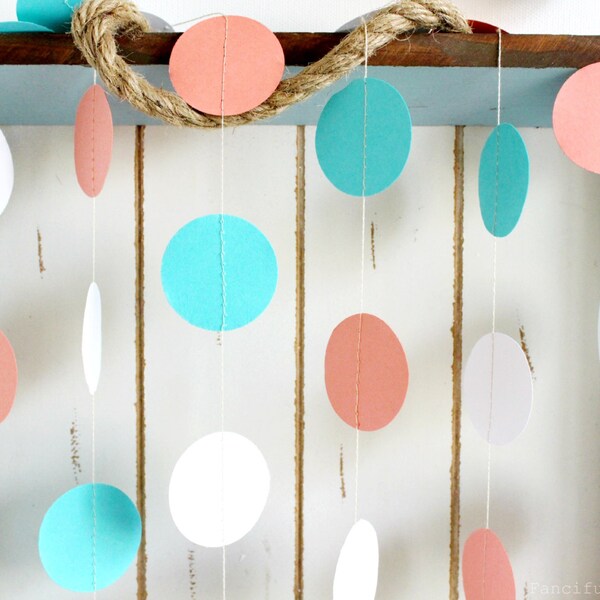 Coral Garland - Etsy