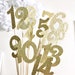 Table Numbers Centerpiece on Sticks Wedding, Baby Shower, Bridal ...