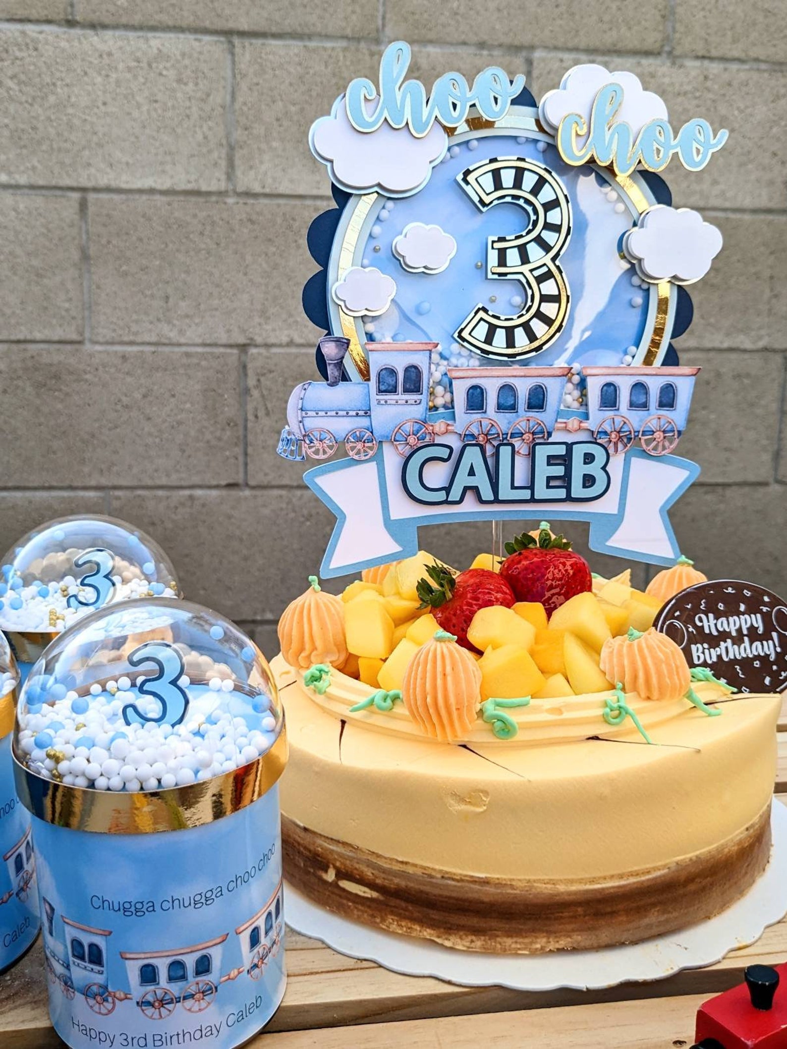 Train Cake Topper Shaker, First Birthday, Train Party, Aviation ...