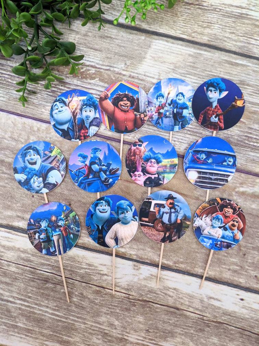 Onward Cupcake Topper, Party Decorations, 12 Pc Set - Etsy