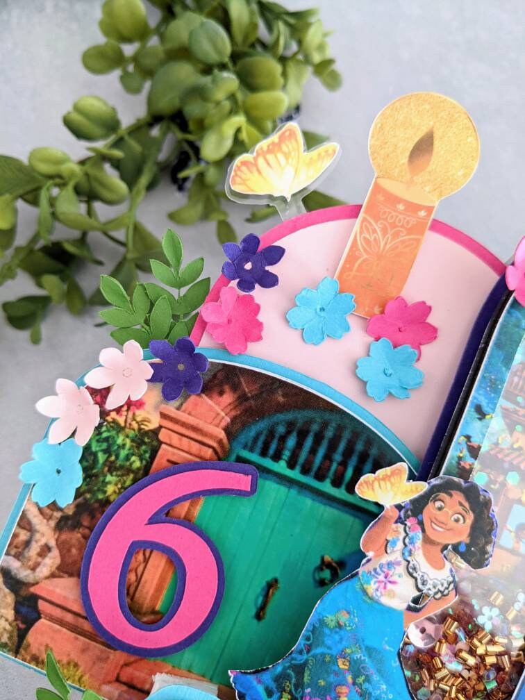 Encanto Cake Topper Encanto Happy Birthday Banner Backdrop | Etsy