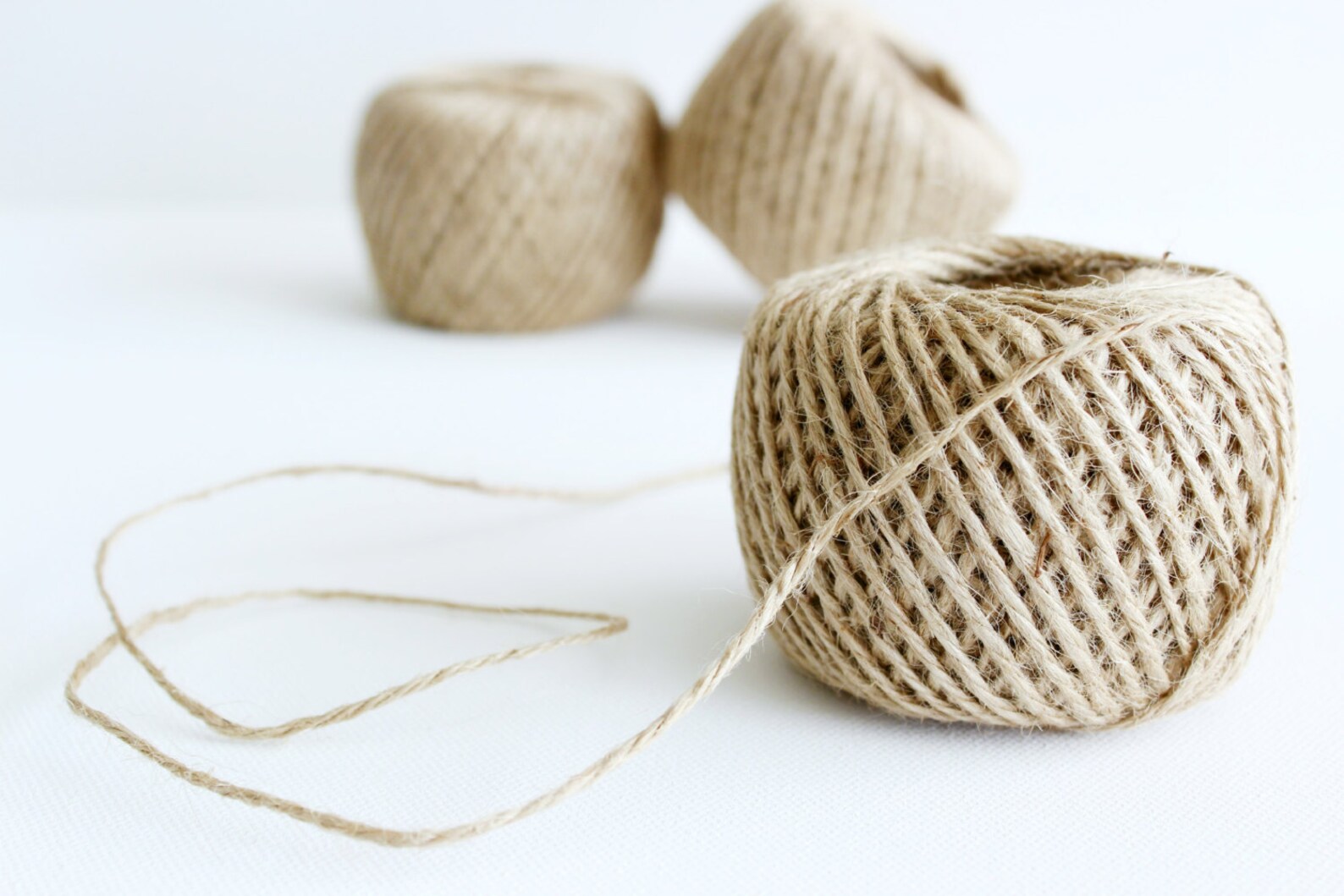 Rustic Hemp Twine Spool 60m 196 Ft Natural Environmentally - Etsy