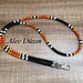 Native American Style Lanyard, Beaded Badge Holder, Beaded Lanyard ...