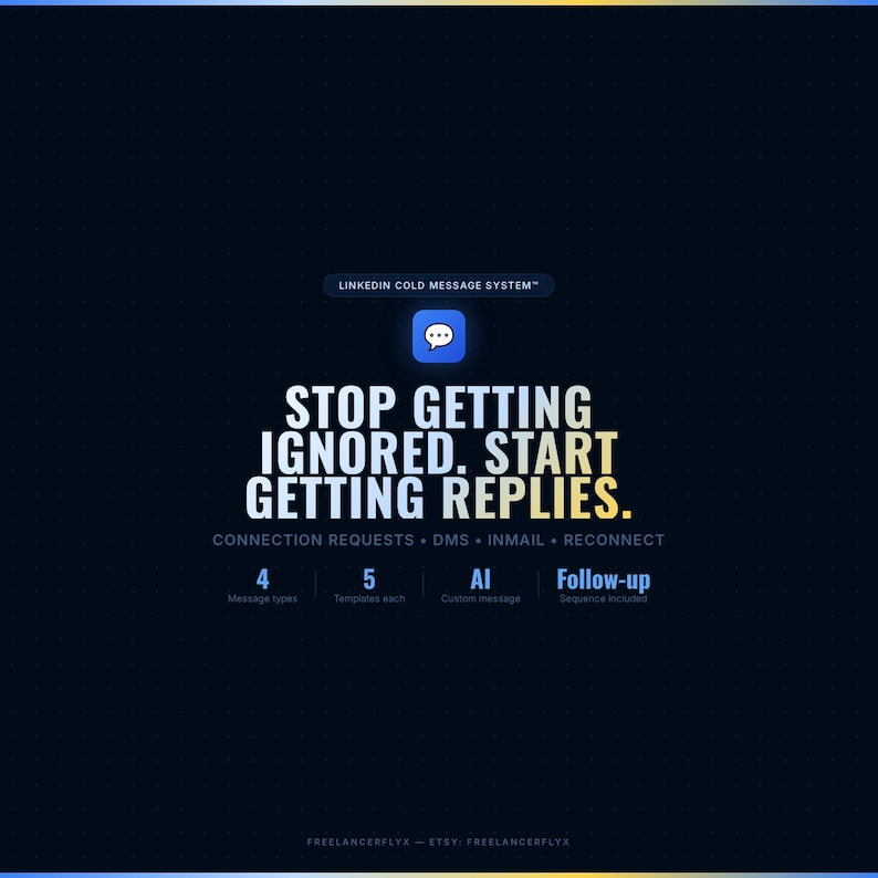 Linkedin Message Templates | Cold Outreach System | Connection Request ...