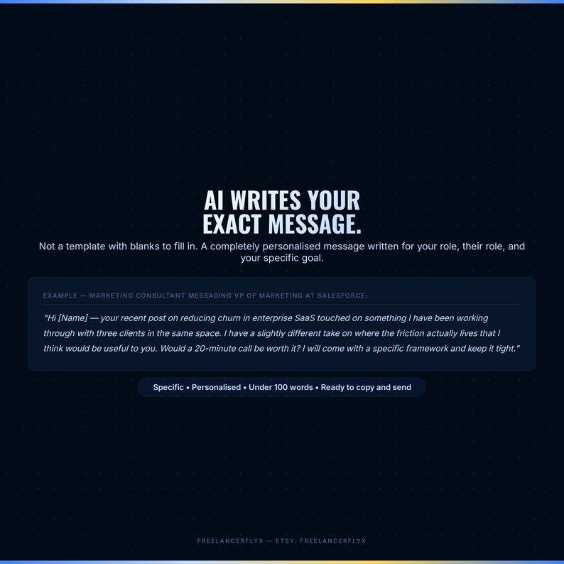 Linkedin Message Templates | Cold Outreach System | Connection Request ...