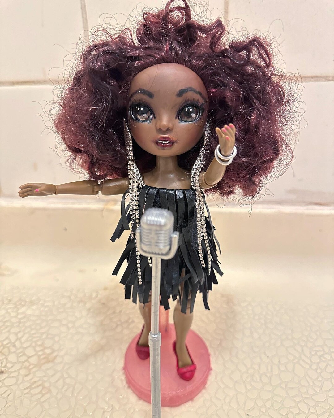 Tina Turner Inspired Doll - Etsy